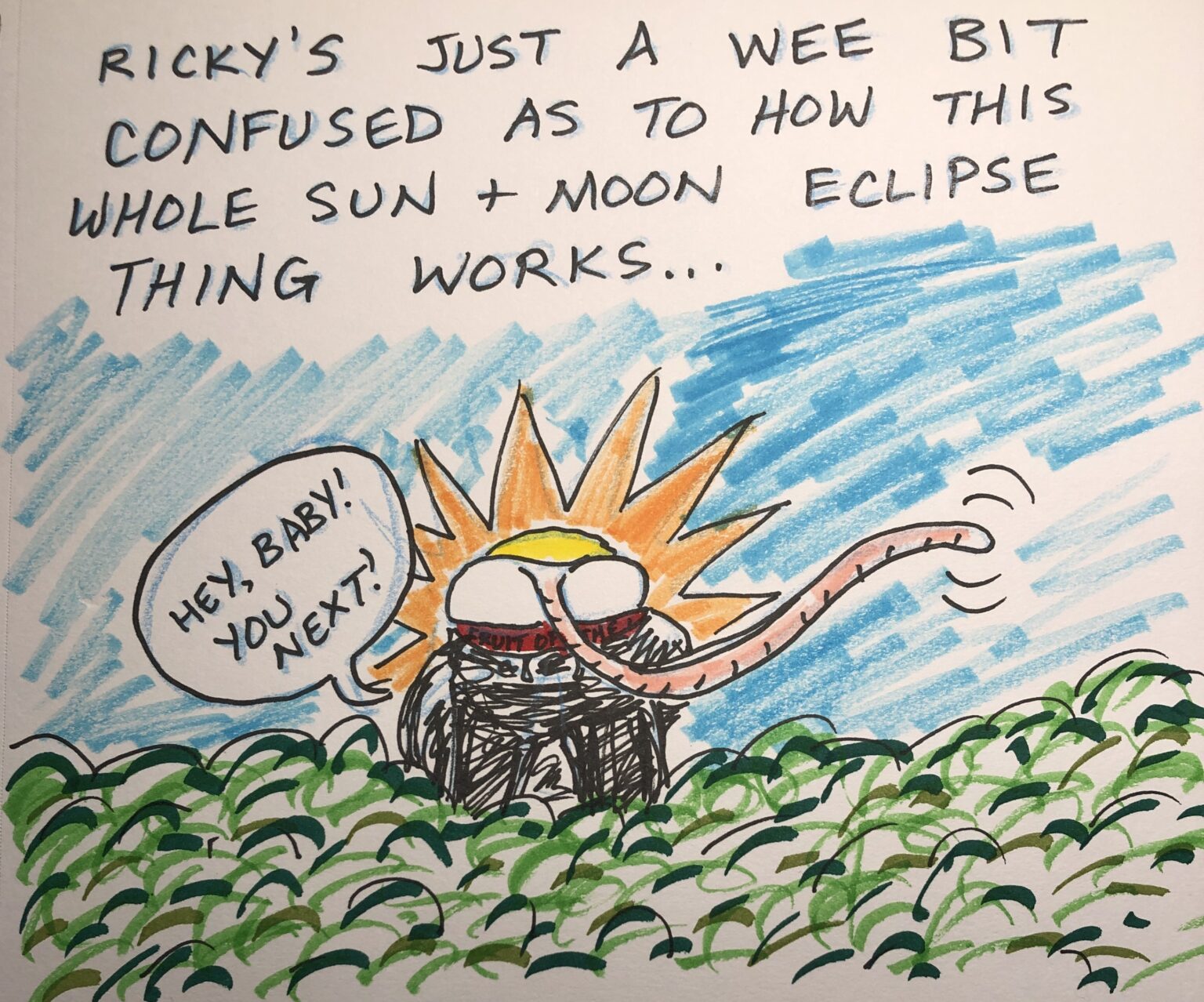 Total Eclipse - Ricky B. the Rock N Roll Rat